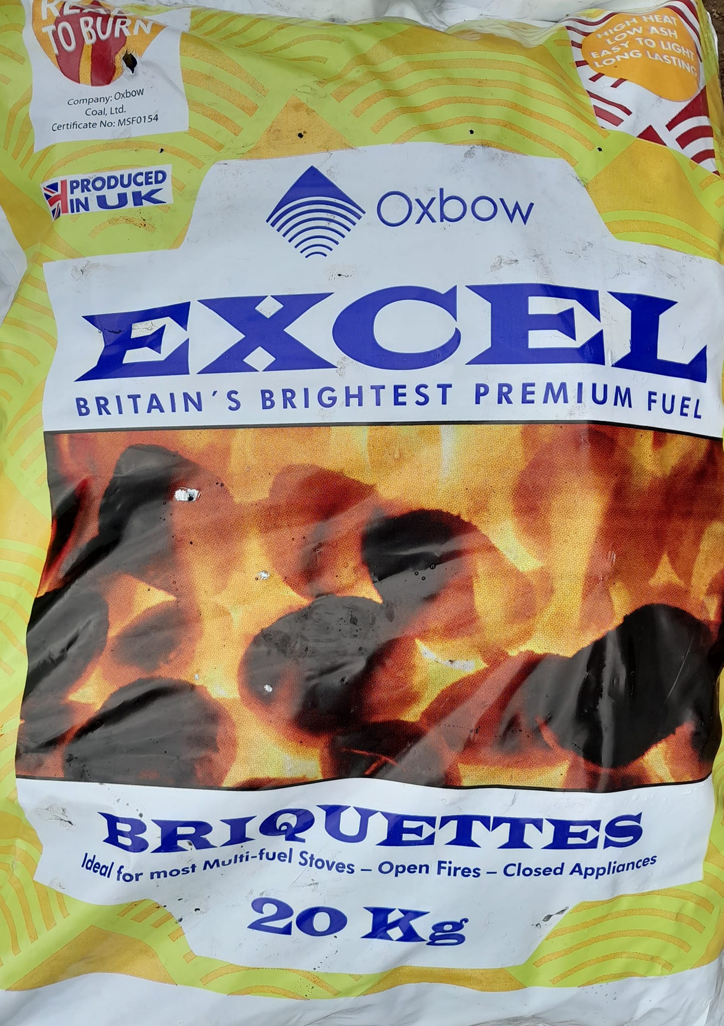 Excel Coal Briquettes 20kg – Norland Products